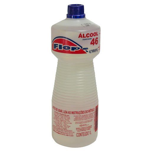 ALCOOL FLOPS 46 1L | Padaria Gran Vitória